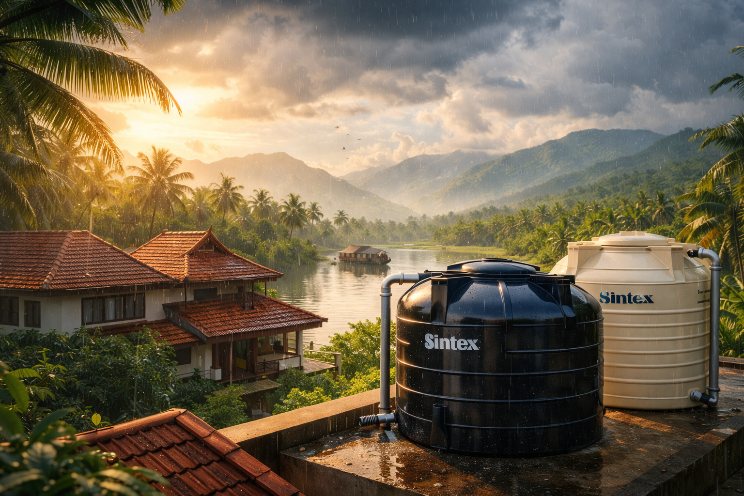 Why Sintex Water Tanks Are Best for Kerala Homes | Essjay